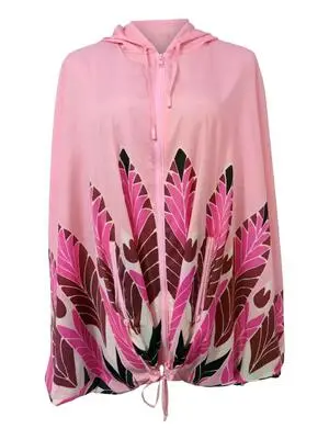Valentino Garavani Printed Hooded Jacket - Pink