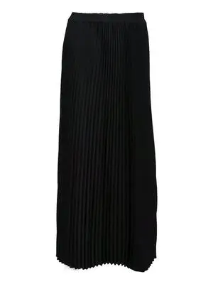 Co Pleated Midi Skirt - Black