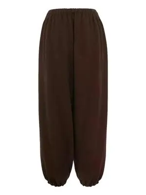 SEEN USERS Fontana Cut-out Track Pants - Brown