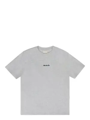 Aimé Leon Dore Script Logo-embroidered T-shirt - Grey