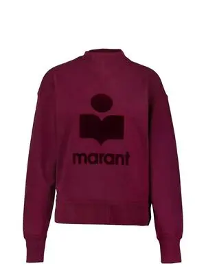 Isabel Marant Étoile Isabel Marant Moby Logo Sweatshirt Red