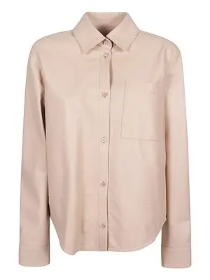 Loewe Leather Shirt - Pink