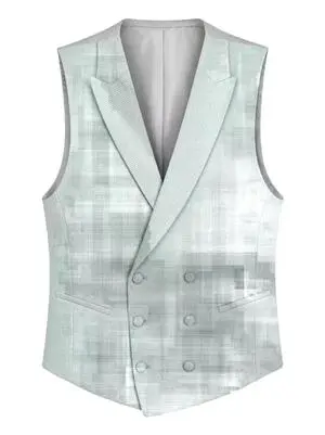 ETIEM TEXTIL S.L. Double-breasted Waistcoat - Green