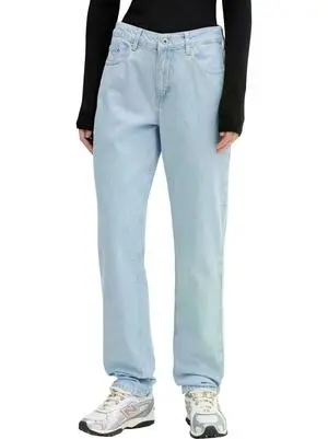 Karl Lagerfeld Logo Patch Jeans - Blue