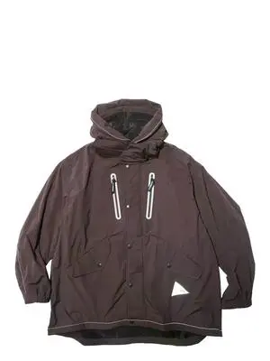 AND WANDER Fish Tail Octa Jacket - Brown