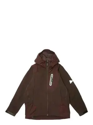 AND WANDER Panelled Shell Jacket - Brown