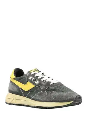 AUTRY Reelwind Panelled Suede Sneakers - Grey