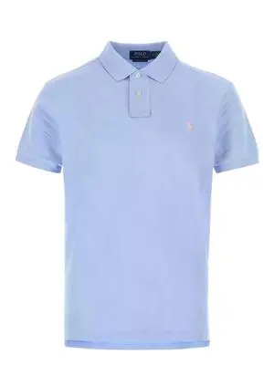 Polo Ralph Lauren Logo-embroidered Polo Shirt Blue