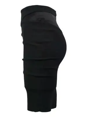 VIKTOR & ROLF VINTAGE Fitted Mini Skirt - Black