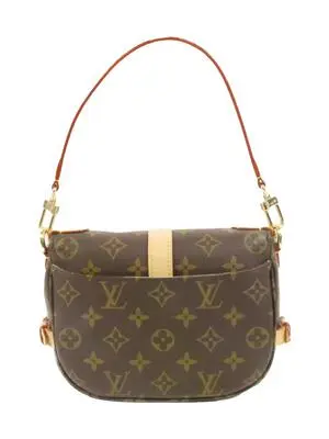LOUIS VUITTON Monogram Canvas Saumur Bb Bag - Brown