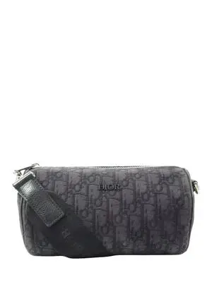 Dior Mini Roller Oblique Messenger Bag - Black
