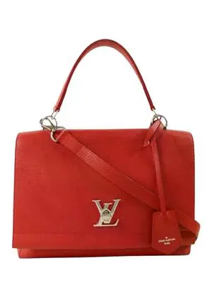 LOUIS VUITTON Louis Vuitton Lockme II Shoulder Bag Red