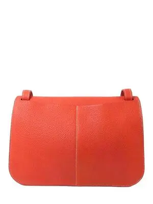Hermès Halzan 31 Shoulder Bag - Red