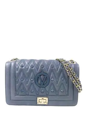Valentino Garavani Vlogo Signature Shoulder Bag - Blue