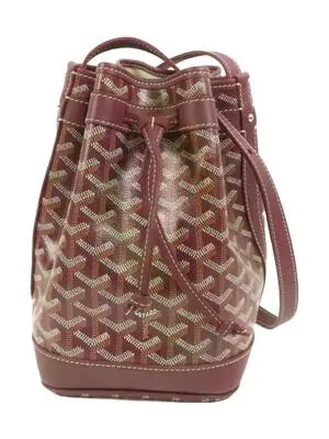Goyard Petit Flot Bucket Bag - Red