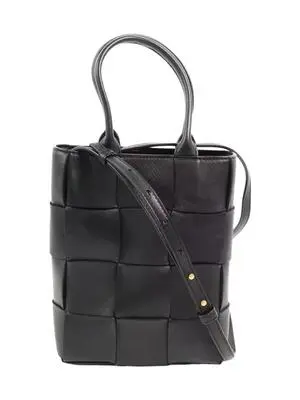 Bottega Veneta Mini Cassette Tote Bag - Black
