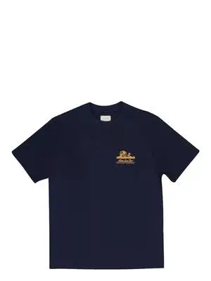 Aimé Leon Dore Unisphere Logo-print T-shirt - Blue