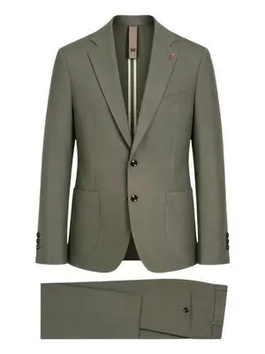 MULISH Single-breasted Suit - Green