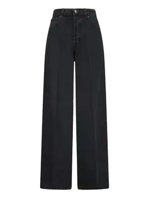 HAIKURE Bethany Pressed-crease Jeans - Black