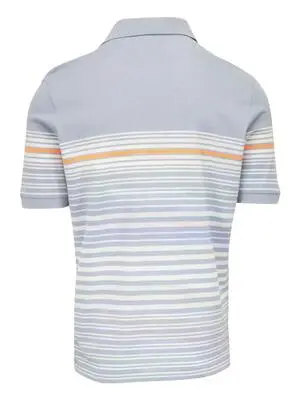 Bogner Jannes Horizontal-stripe Polo Shirt - Blue