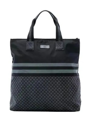 Gucci Diamante Nylon Web Tote Bag - Black