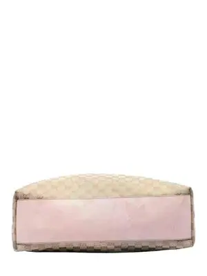 Gucci Gg Canvas Web Vertical Tote Bag - Neutrals