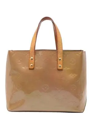 LOUIS VUITTON Monogram Vernis Reade Pm Handbag - Neutrals
