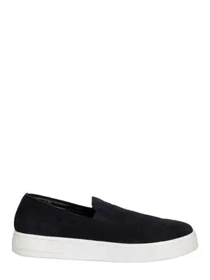 Armani Exchange Suede Slip-on Sneakers - Blue