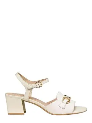 Geox Buckled Ankle Strap Sandals - Neutrals
