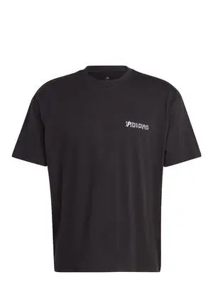 Adidas Graphic T-shirts - Black