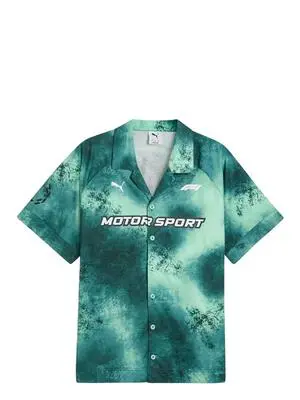 PUMA Formula 1 Short Sleeve Motorsport Shirt - Mint Melt