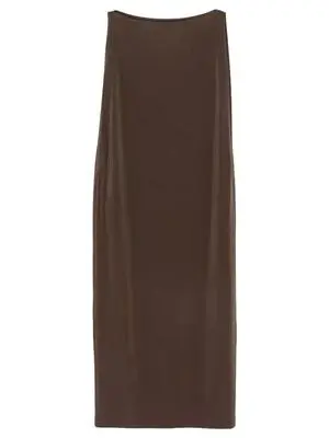 ISSEY MIYAKE Issey Miyake Sleeveless Boat-Neck Dress
