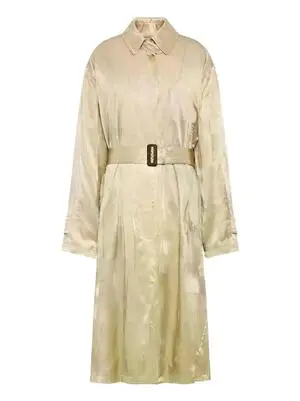 MAISON MARGIELA Bonded Creases Trench Coat - Neutrals