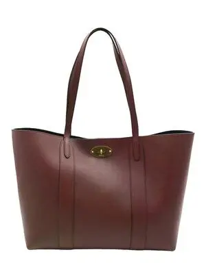 Mulberry Mulberry Small Bayswater Leather Tote Bag Red