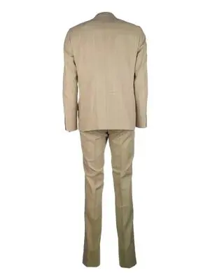 Corneliani Pinstripe-pattern Single-breasted Suit - Neutrals