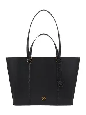 Pinko Carrie Large Tote Bag - Black
