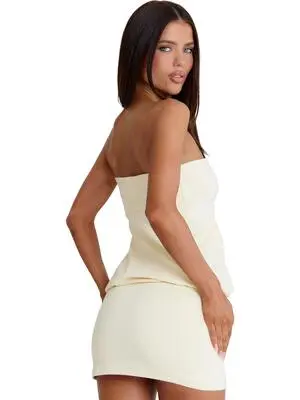OUTCAST Azula Mini Dress - Yellow