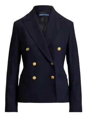 Polo Ralph Lauren Double-breasted Blazer - Navy Blue
