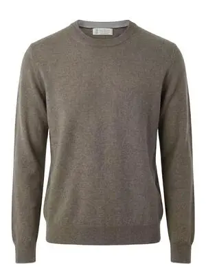 Brunello Cucinelli Cashmere Crew-neck Sweater - Green