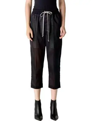 Rick Owens Astaires Drawstring Trousers - Black