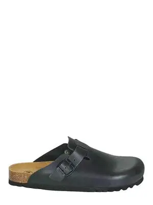 DR. SCHOLL'S SHOES Buckle-fastening Leather Sandals - Black