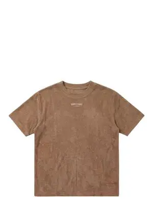 MURPHY&NYE Towelling Logo-print T-shirt - Brown