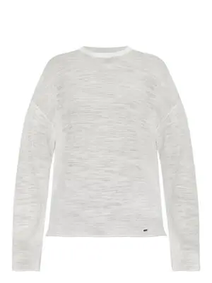 REPRESENT Long-sleeve Cotton T-shirt - White