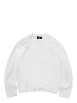 REPRESENT Long-sleeve Cotton T-shirt - White