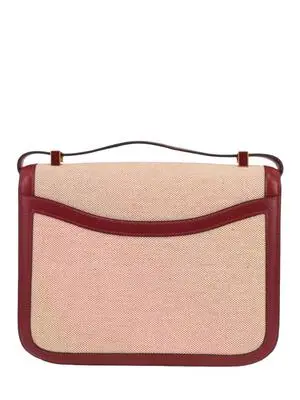 Hermès Constance Canvas Handbag - Neutrals