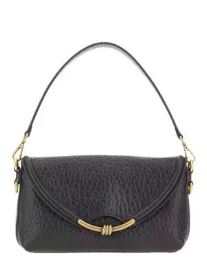 GIANNI CHIARINI Bea Grain-leather Shoulder Bag - Black