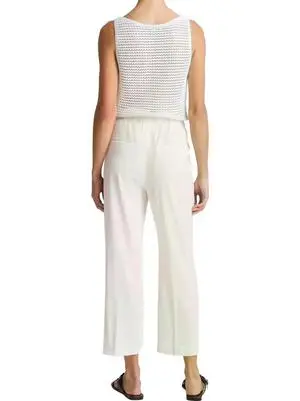 Vince Tapered Pull-on Trousers - Neutrals
