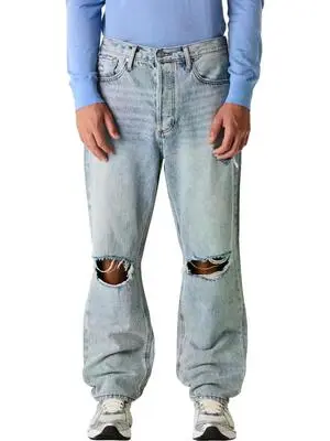 OTHER MATTERS DENIM Relaxed Distressed Jeans - Blue