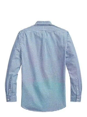 Polo Ralph Lauren Gingham-checked Button-down Shirt - Blue