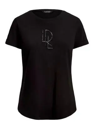 Ralph Lauren Embellished T-shirt - Black